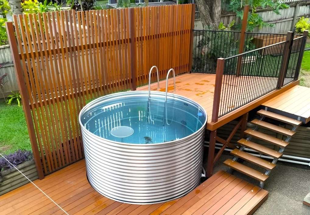 Transform Your Backyard With A Stunning Stainless Steel Pool